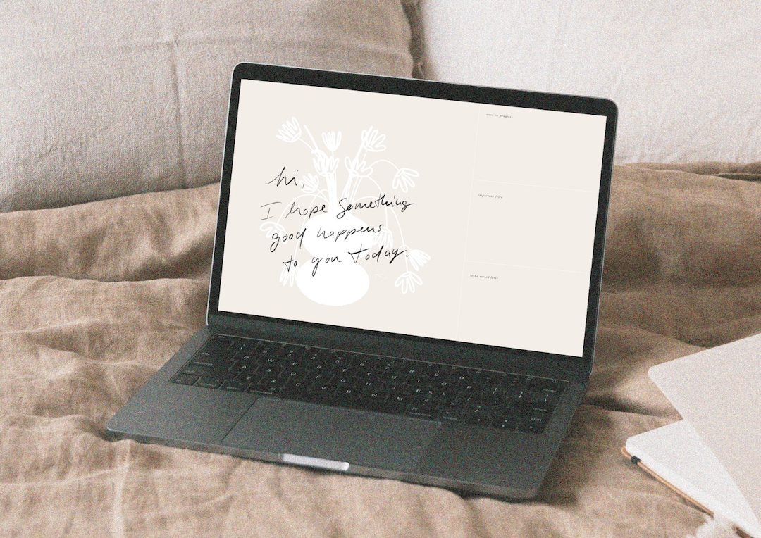 WALLPAPER / Organizer for Your Laptop Desktop Background - Etsy