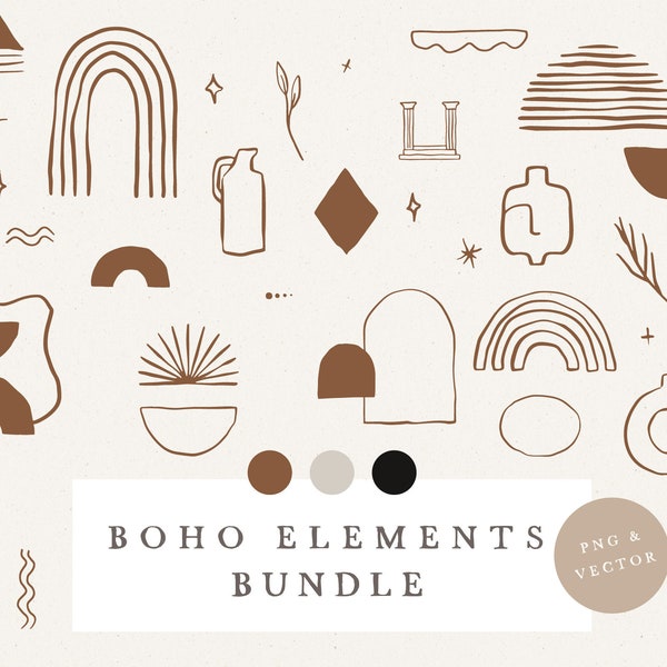 Boho Logo - Etsy