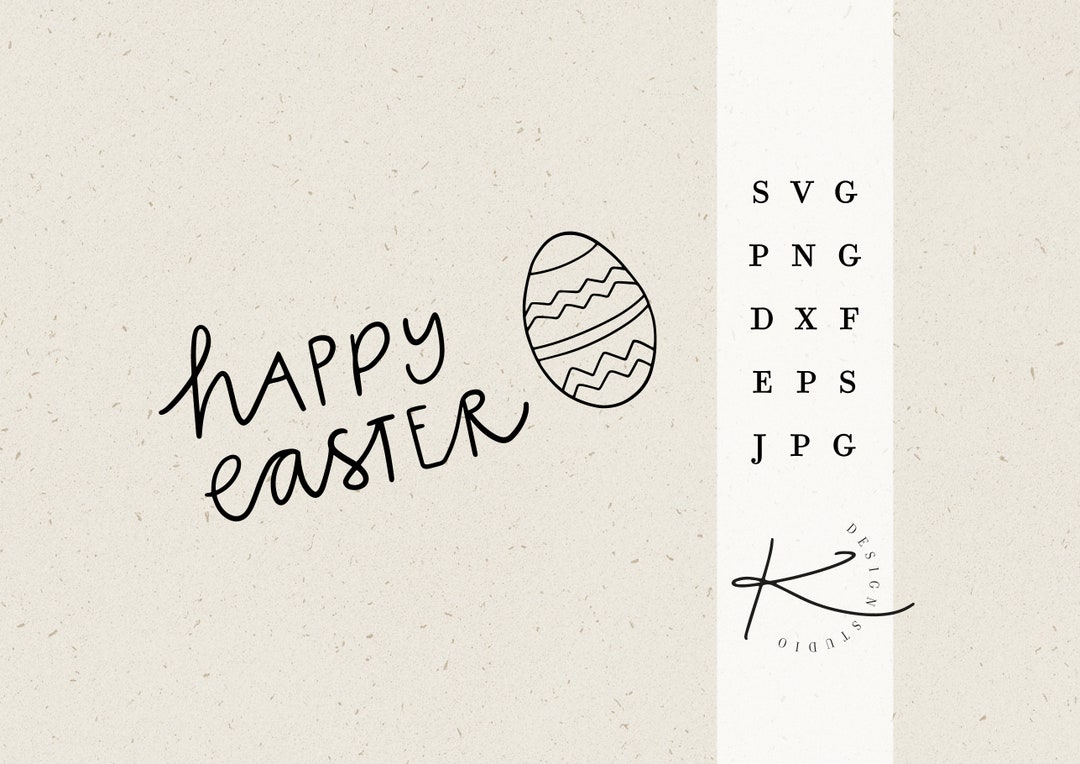 PLOTTER FILE HAPPY EASTER / Svg Png Dxf Jpg Eps File Bundle for Plotter File Rabbit - Etsy