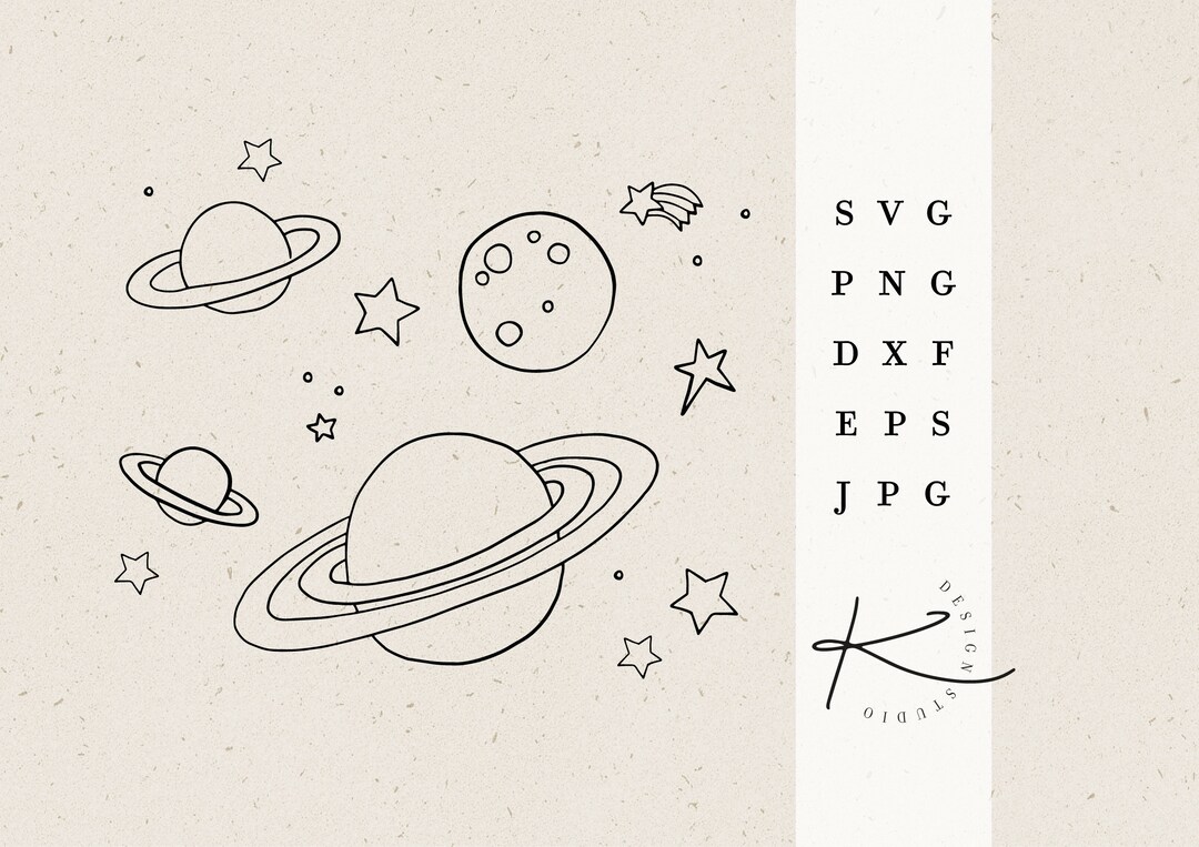 WELTALL PLOTTERDATEI / svg png dxf jpg eps file bundle for plotter ...