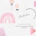 BUNDLE BABY CLIPART / Hand Drawn Watercolor Rainbow Cloud Png Pink ...