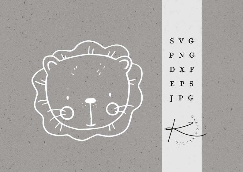 LION PLOTTER FILE / Svg Png Dxf Jpg Eps File Bundle for Plotter File - Etsy
