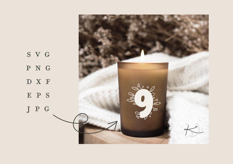 9 NINE NUMBER PLOTTER FILE / Svg Png Dxf Jpg Eps Set Plotter File ...