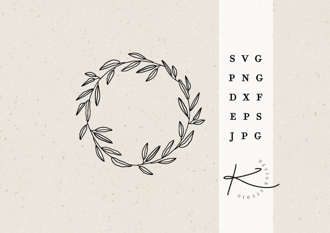 BLUMENKRANZ PLOTTERDATEI / N01 svg png dxf jpg eps file bundle for plotter datei - Etsy.de