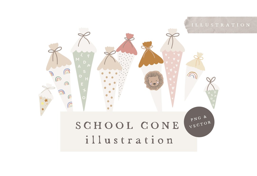 SCHOOL BUNDLE / Vector File Clipart School Enrollment Back to School - Etsy