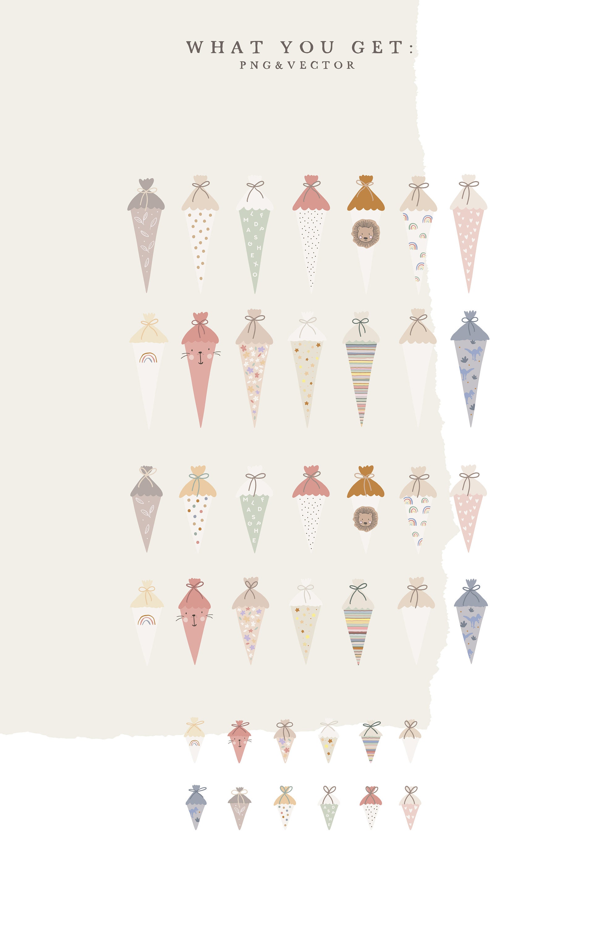 SCHOOL BUNDLE / vector file clipart Einschulung Back to school - Etsy.de