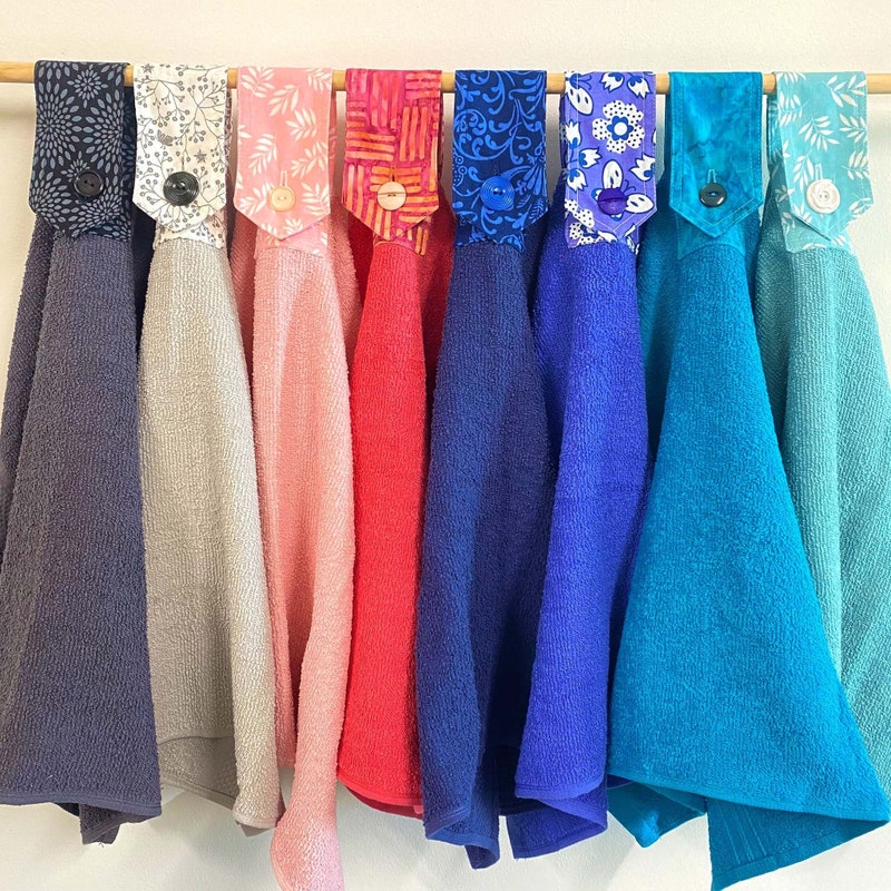 Towel With Button - Etsy Australia