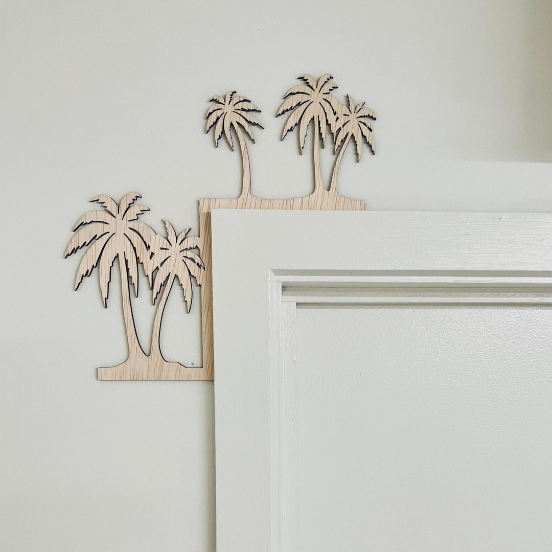 Palm Tree Window or Door Trim , Palm Tree Wall Art, Palm Tree Home ...