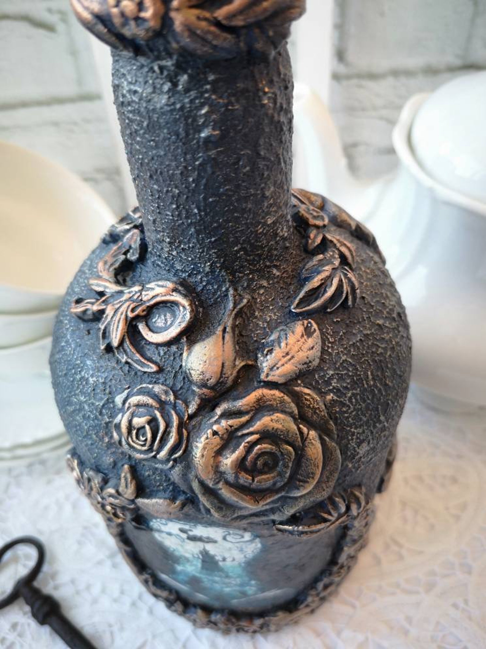 Alice in Wonderland Large Bottle With Plug, Drink Me, Alice Party ...