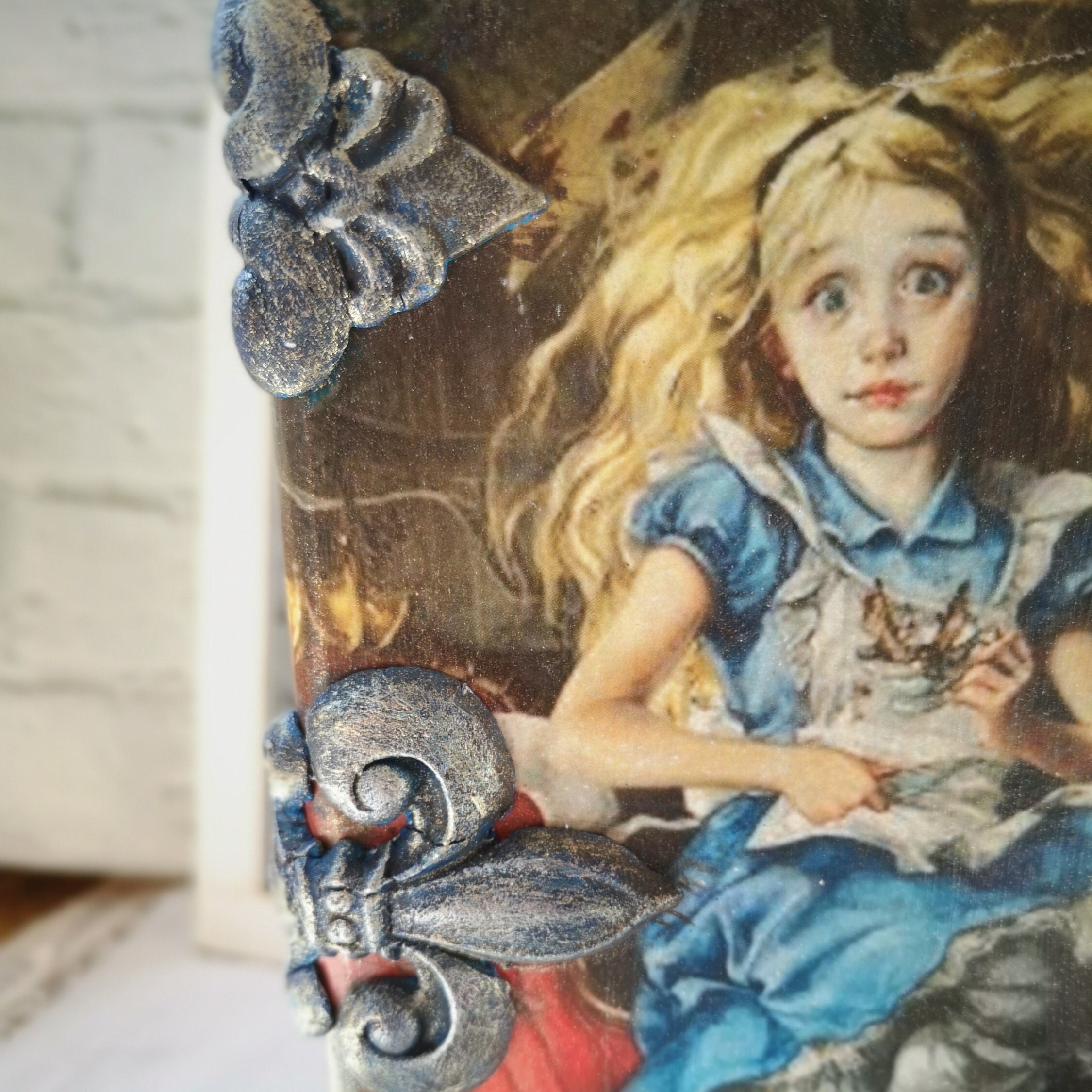 Alice in Wonderland Box With Lock. Alice Gift. Alice's - Etsy