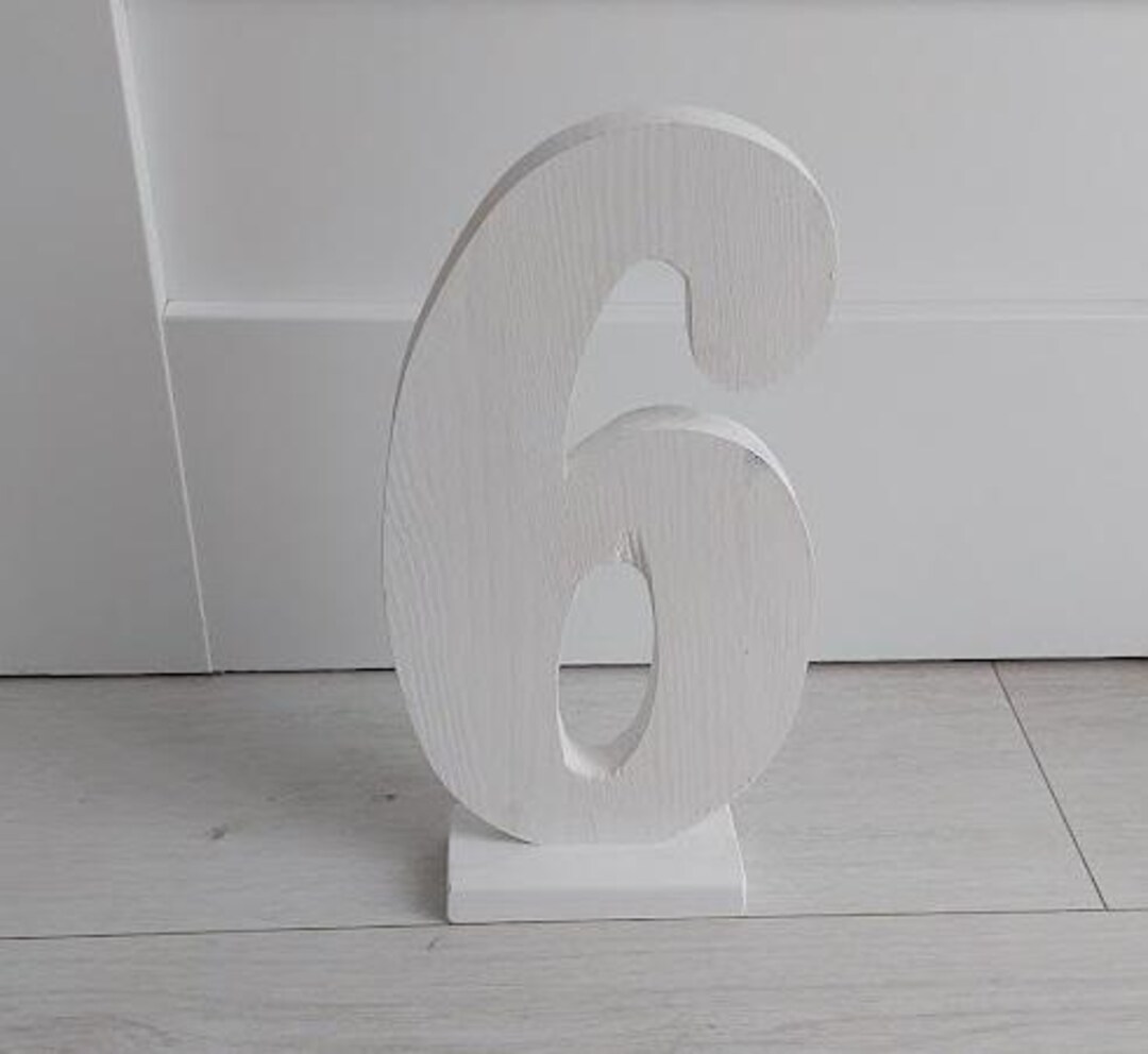 Wooden 6 16 60 Sign Numbers Six Sixty Sixteen Standing Vintage Digits ...