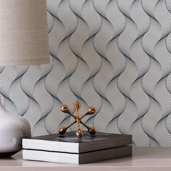 Wavy Desktop Wallpaper - Etsy