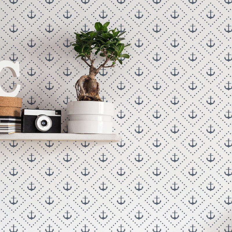 Nautical Wallpaper - Etsy