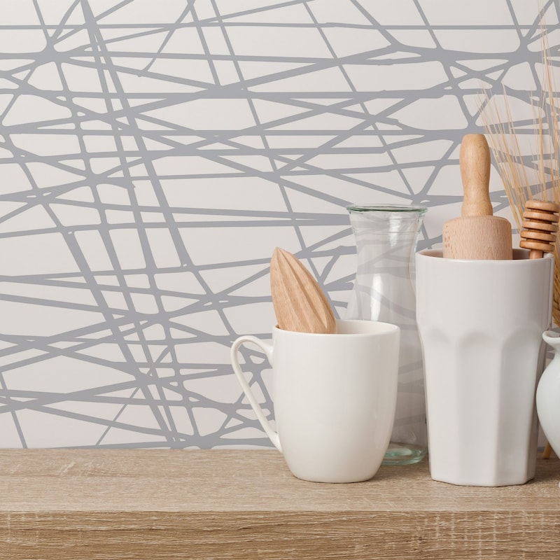 Abstract Line Wallpaper - Etsy