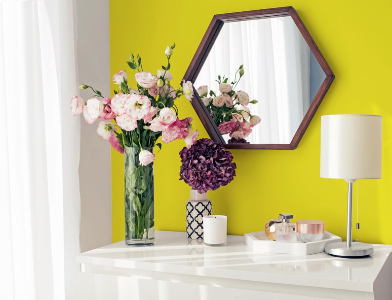 Yellow Peel and Stick Wallpaper / Solid Yellow Removable | Etsy