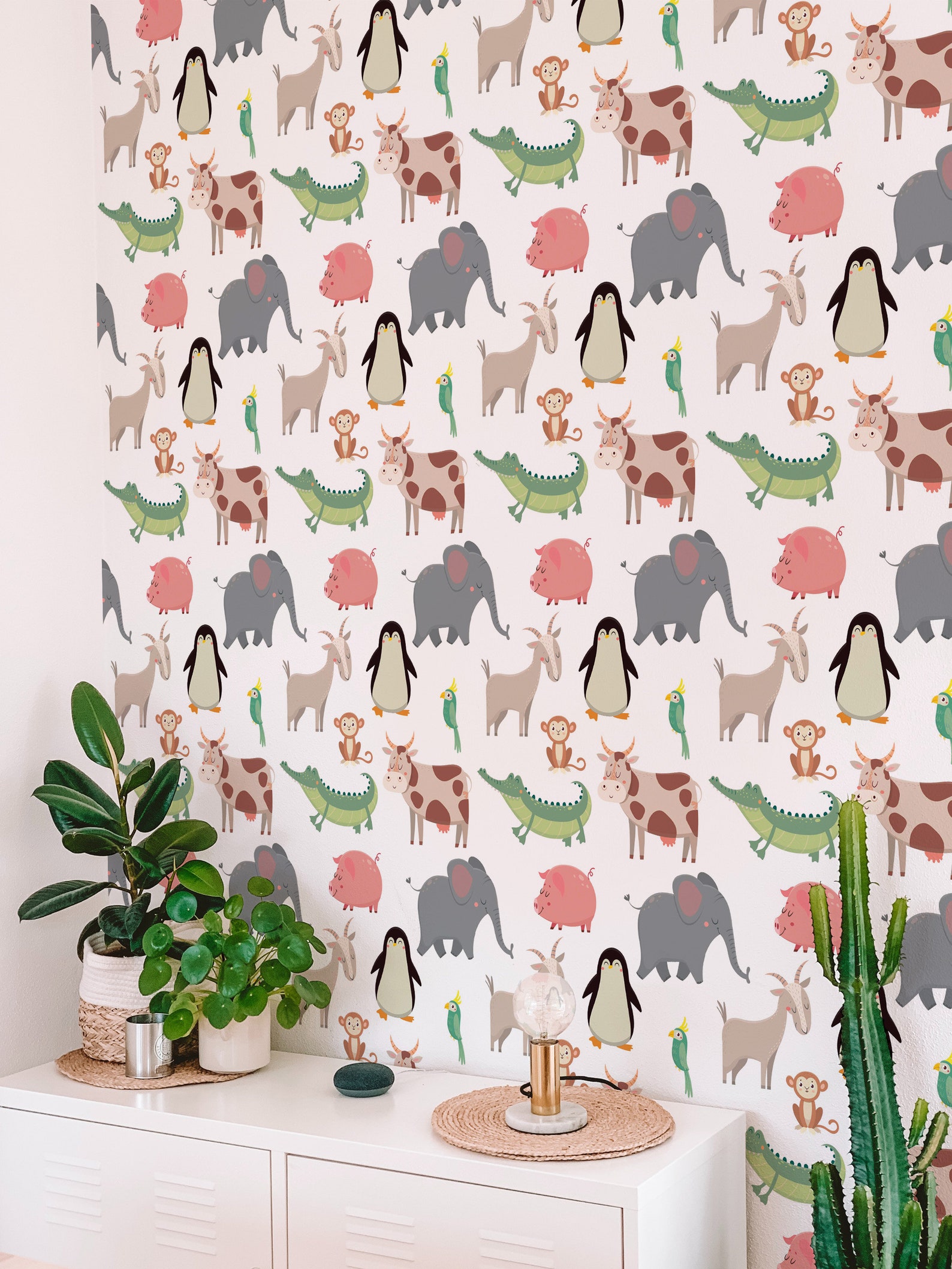 Animal Peel And Stick Wallpaper