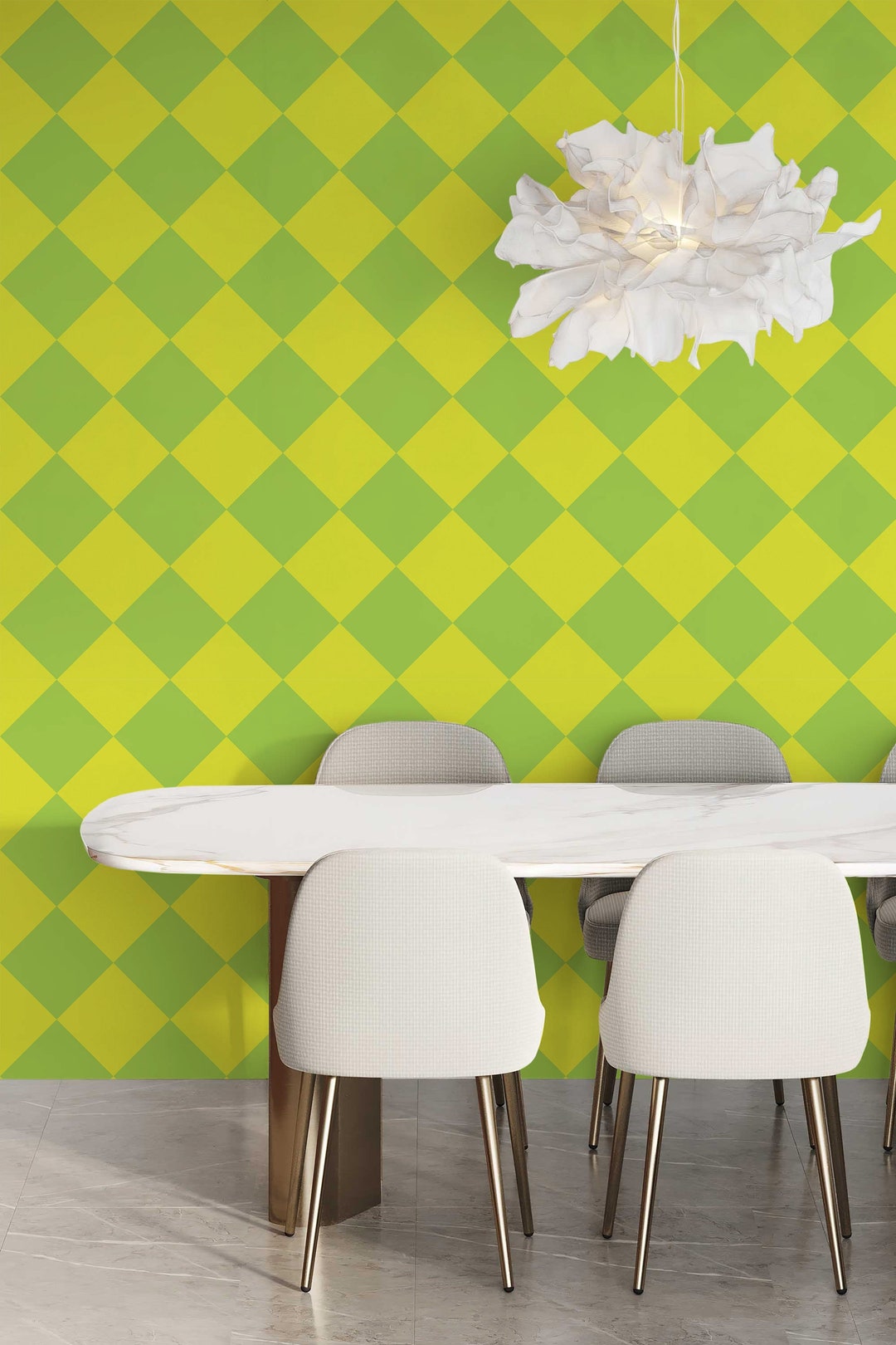 Bold Geometric Wallpaper - Peel and Stick Wallpaper or Non Pasted ...