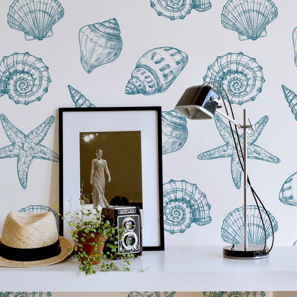 Peel and Stick Wallpaper Beach Theme - Etsy