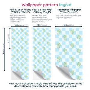 Eclectic Check Wallpaper - Peel and Stick Wallpaper or Non Pasted ...