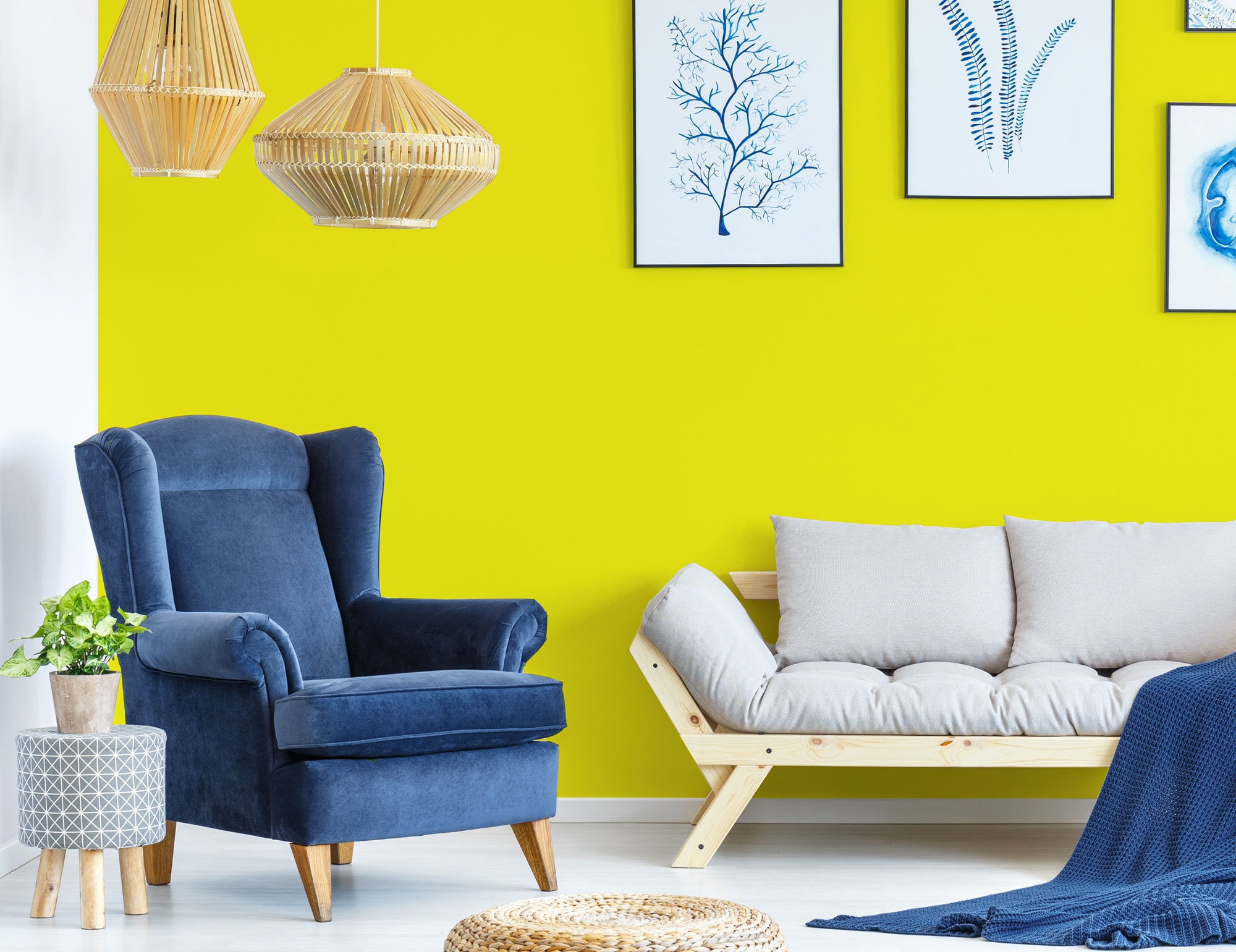 Solid Yellow Wallpaper