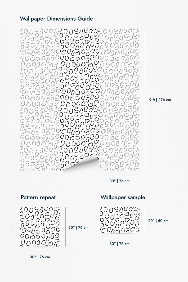 Patch Pattern Removable Wallpaper / Self-adhesive or Traditional ...