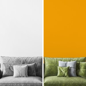 Solid Color Peel and Stick Wallpaper / One Color Removable Wallpaper ...