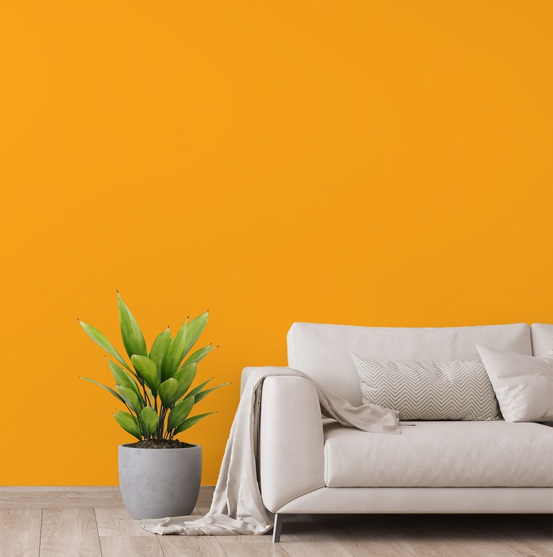 Solid Color Peel and Stick Wallpaper / One Color Removable - Etsy