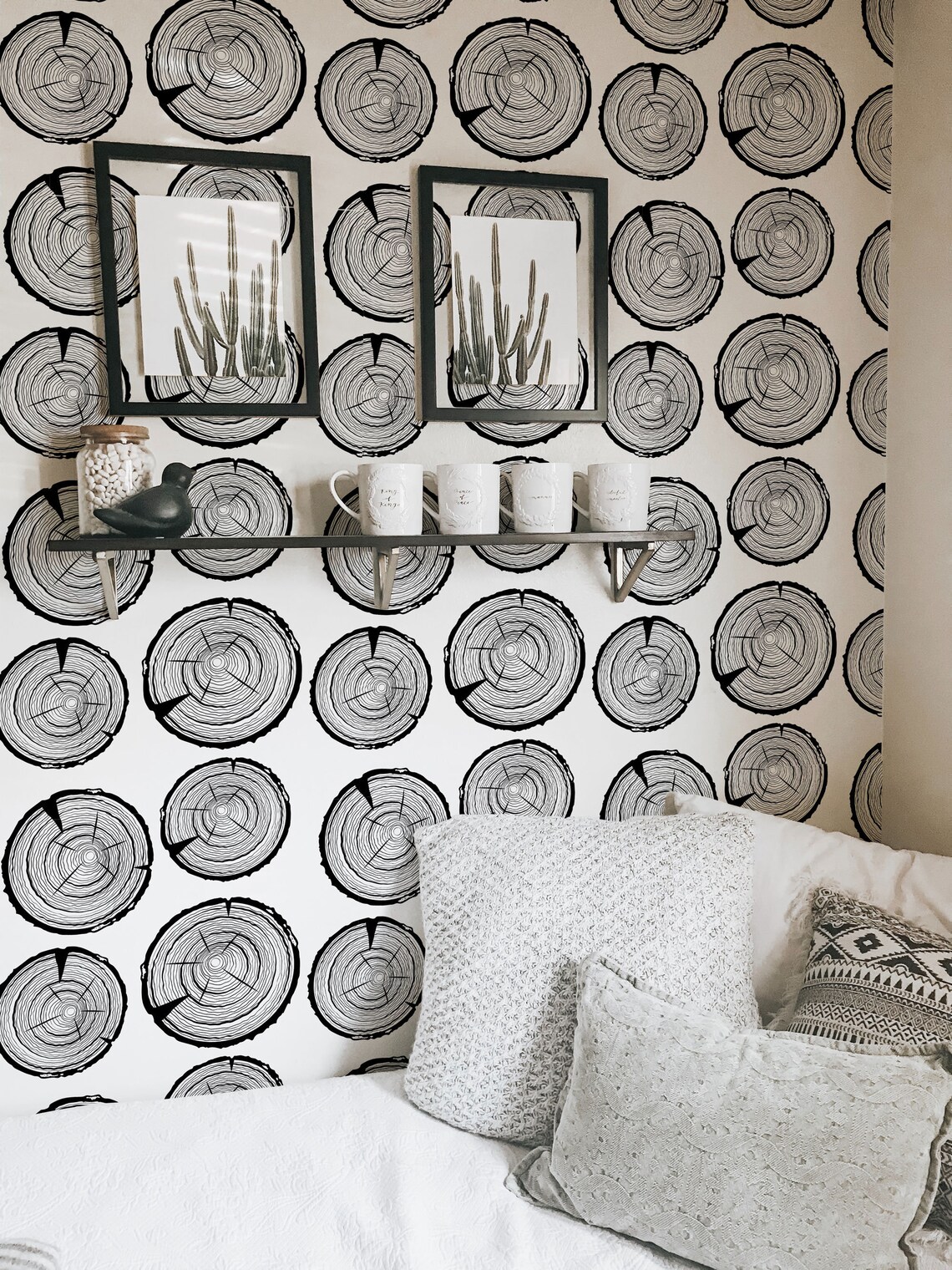 Tree Trunk Peel and Stick Wallpaper / Tree Removable Wallpaper - Etsy