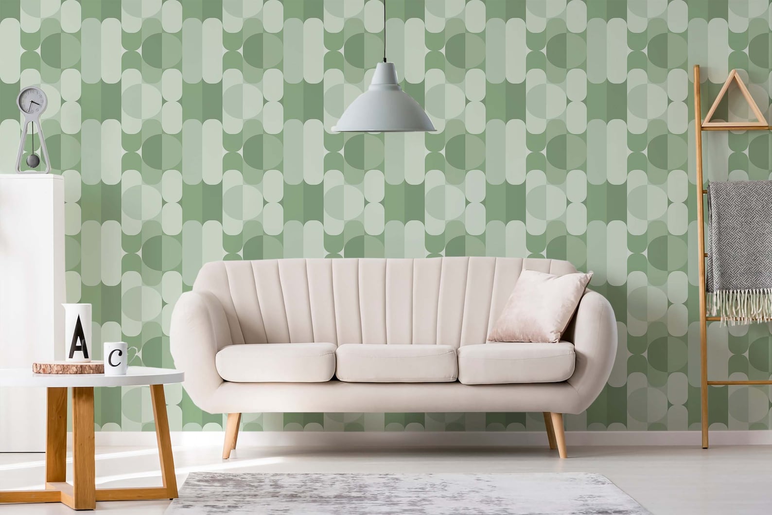 Sage Green Peel And Stick Wallpapernull