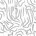 Line Art Peel and Stick Wallpaper / Abstract Line Art Removable ...