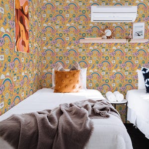 Funky Fun Wallpaper - Peel and Stick Wallpaper or Non Pasted Wallpaper ...