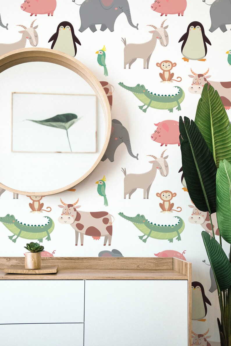Animal Peel And Stick Wallpaper
