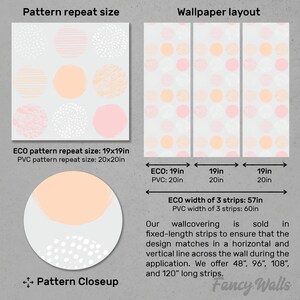 Colorful Balls Removable Wallpaper / Colorful Circles | Etsy