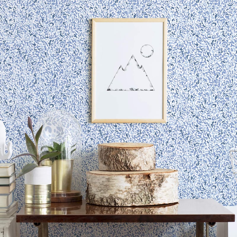 Removable Wallpaper Blue - Etsy