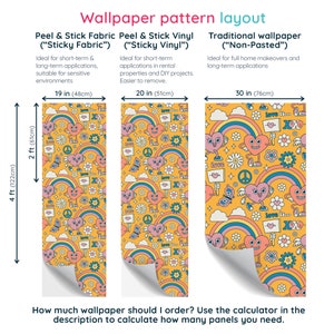 Funky Fun Wallpaper - Peel and Stick Wallpaper or Non Pasted Wallpaper ...