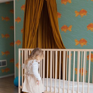 Nautical Fish Wallpaper - Peel and Stick Wallpaper or Non Pasted ...