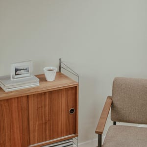 Ivory Solid Color Wallpaper | Beige Peel and Stick Removable Fabric or ...