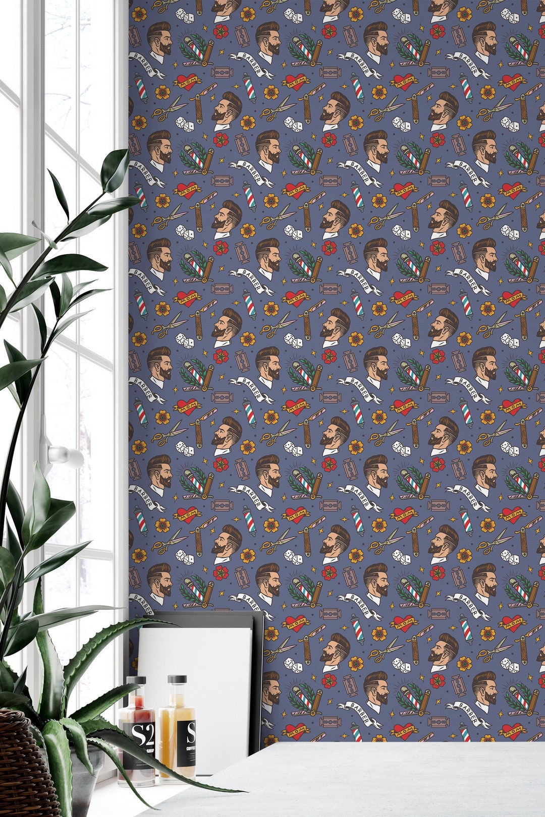 Novelty Fun Wallpaper - Peel and Stick Wallpaper or Non Pasted ...