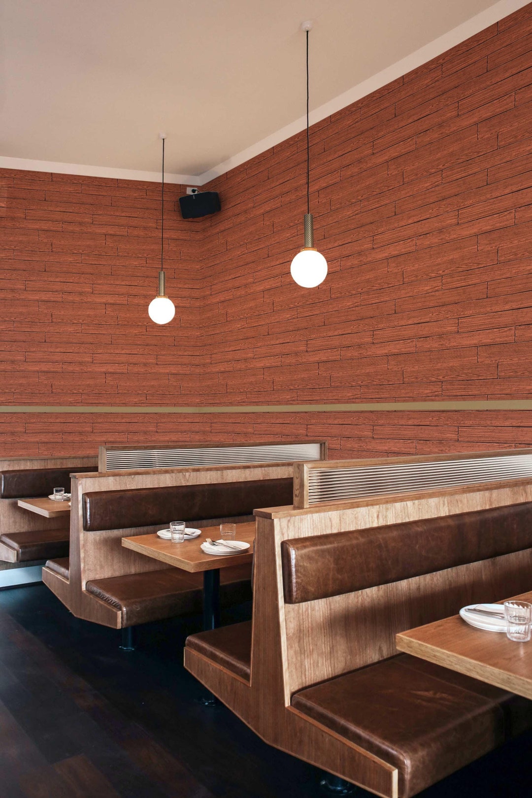Rustic Wood Look Wallpaper - Peel and Stick Wallpaper or Non Pasted ...