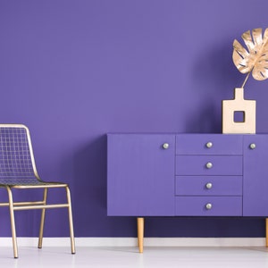 Solid color peel and stick wallpaper / One color removable | Etsy