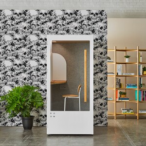 Floral Skull Peel and Stick Wallpaper / Skull Removable Wallpaper ...