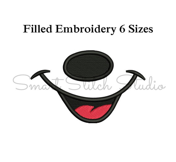 Mickey Mouse Boca bordado diseño máscara bordado diseño - Etsy España