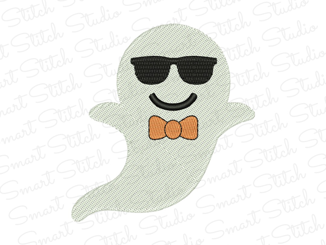 Ghost Embroidery Designs - Etsy