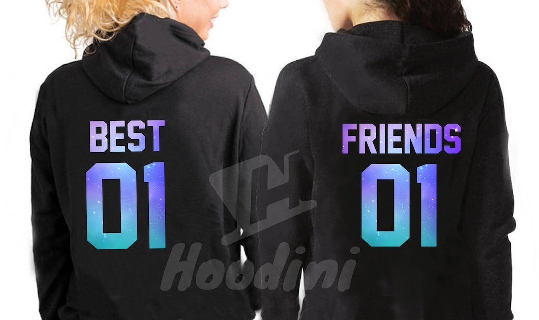 Best Friend Gifts Best Friends Hoodies Best Friends Sweatshirts Bff ...