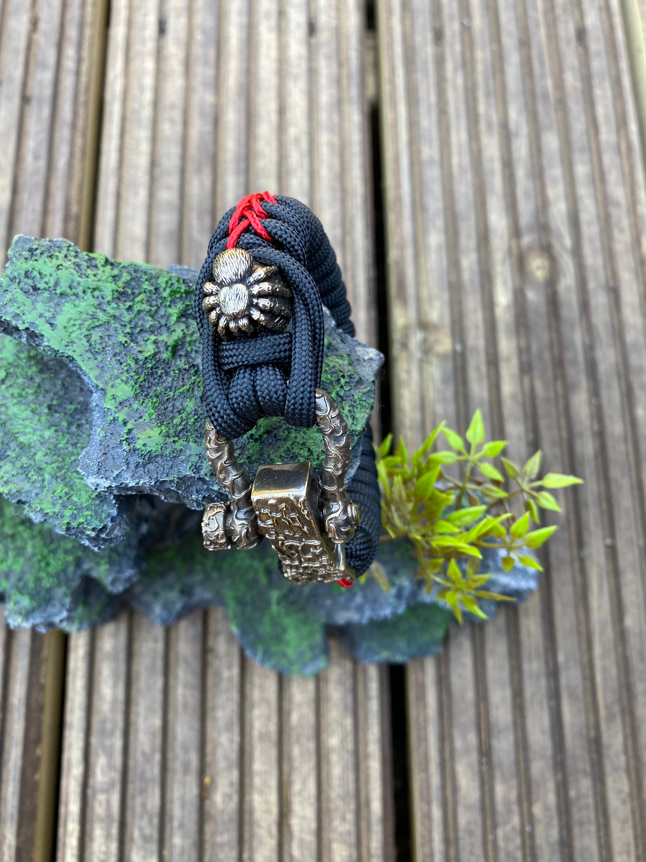 Tarantula Bead Paracord Bracelet Spider Bead Paracord - Etsy UK