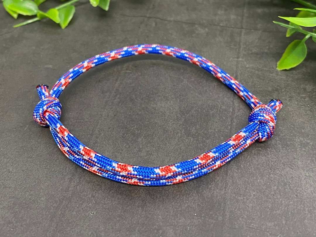 Set of 3 Union Jack Bracelets, England Bracelet, Red White and Blue ...