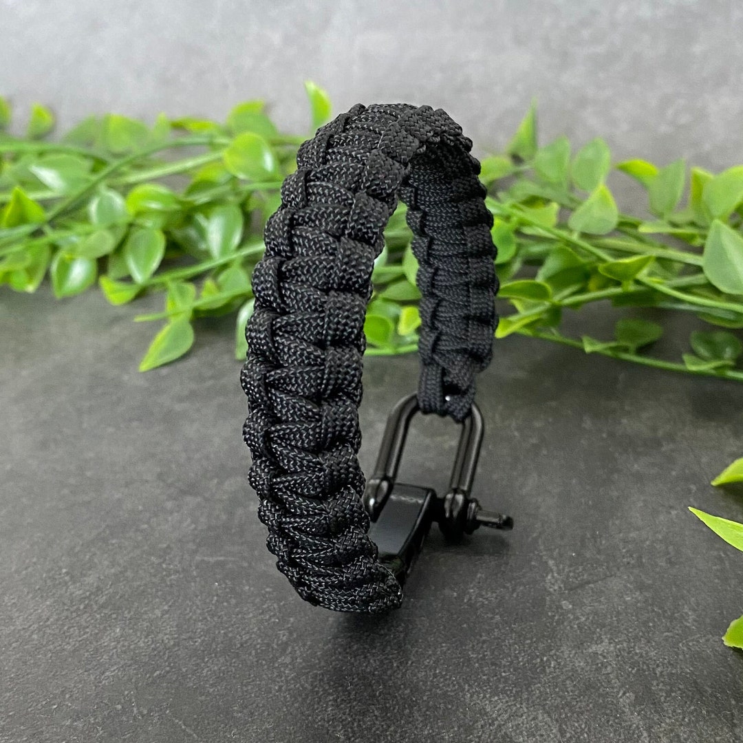 Paracord Bracelet, Tactical Bracelet, Rope Bracelet, Adjustable ...