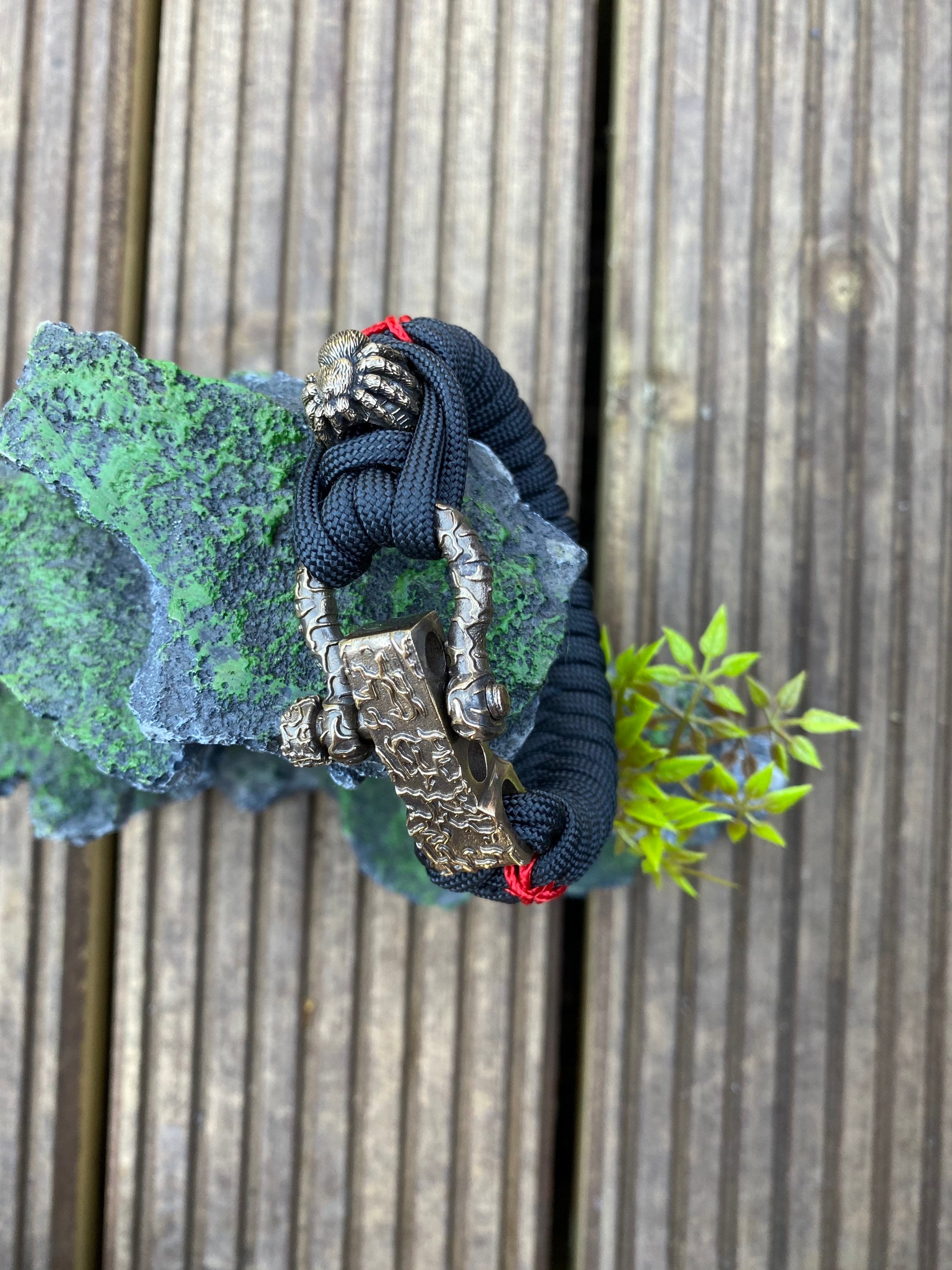 Tarantula Bead Paracord Bracelet Spider Bead Paracord - Etsy UK