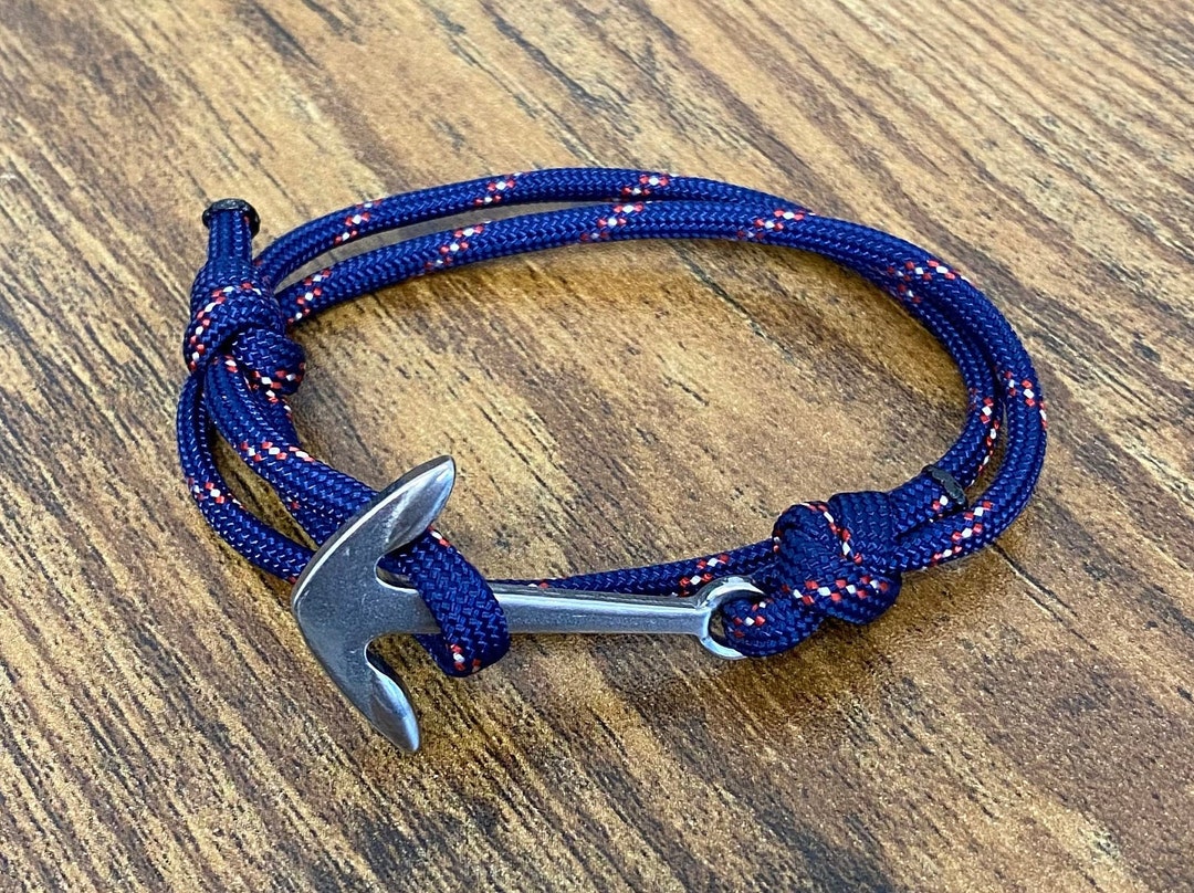 Anker Armband, Nautik Schmuck, Herren Armband, Damen Armband, Paracord ...
