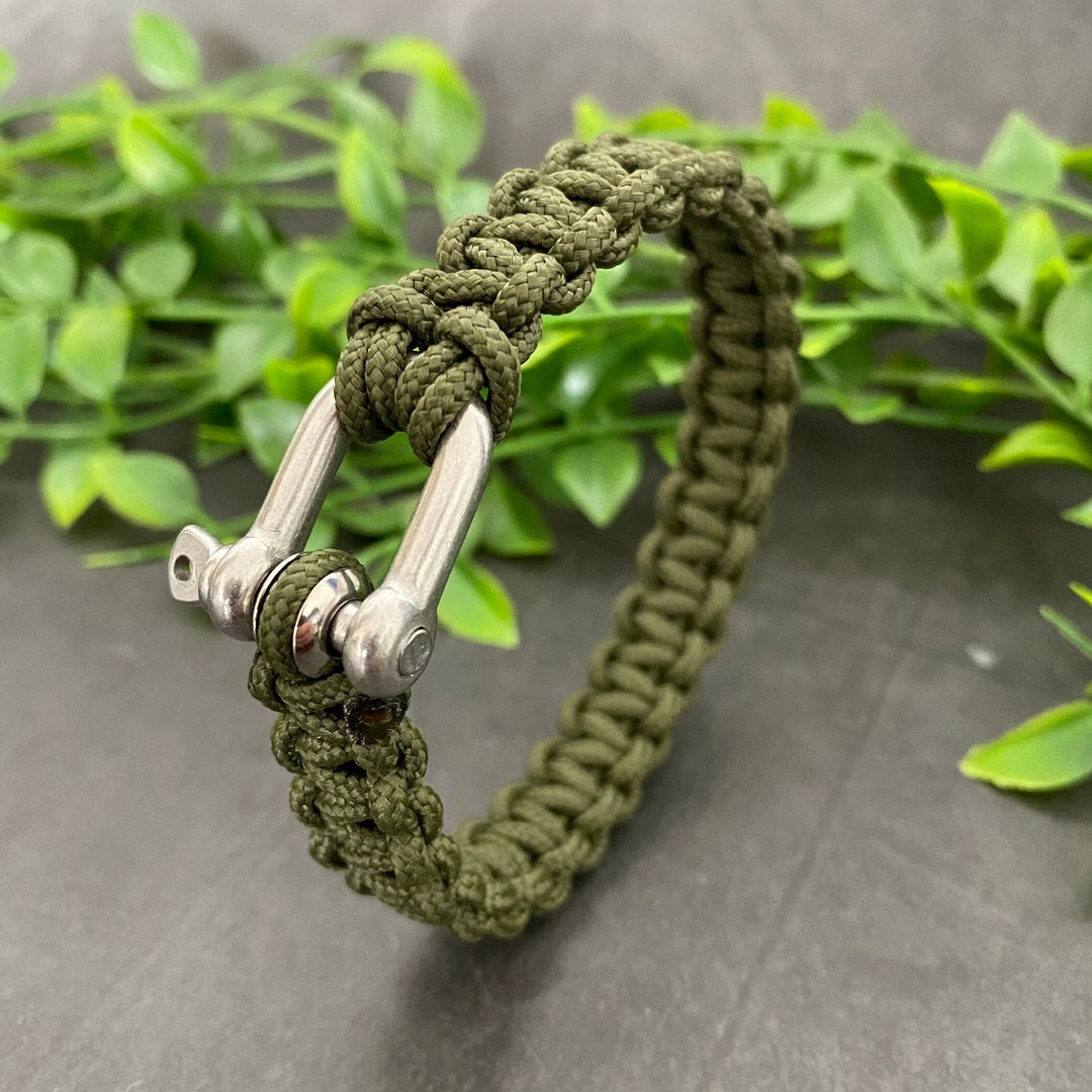 Paracord Bracelet Tactical Bracelet Bracelet Stack Minimalist Bracelet ...